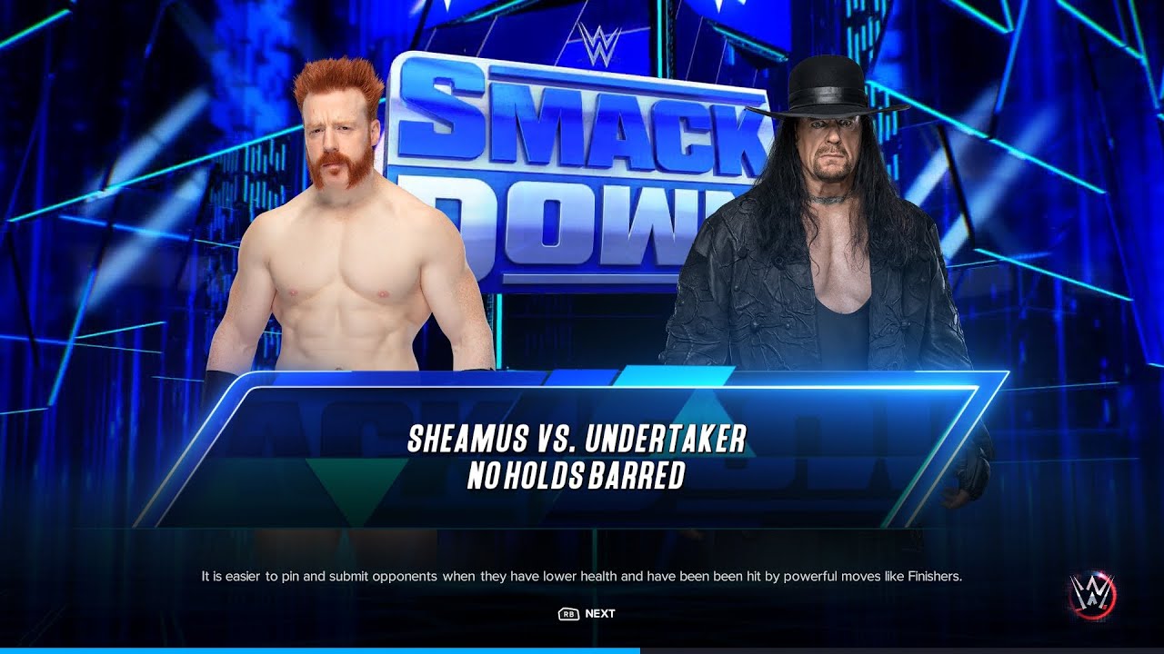 WWE 2K23 Sheamus Vs The Undertaker - YouTube