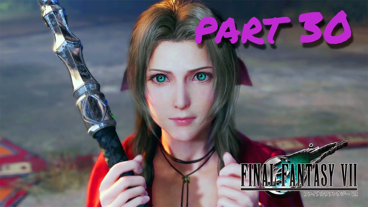 RESCUE OPERATION AERITH Final Fantasy VII Remake Part 30 PS4 Pro 4K ...