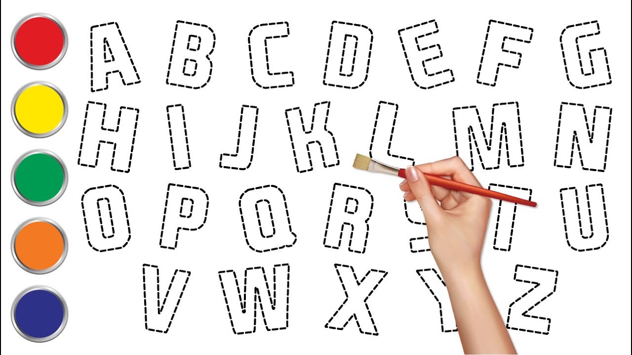 How to Write Letters for Children - Teaching Writing ABC for Preschool ...