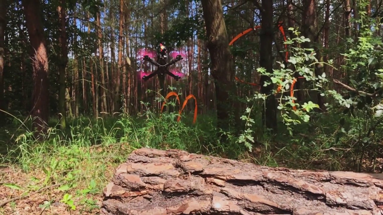 Forest Race Track DVR - DJI HD FPV - YouTube