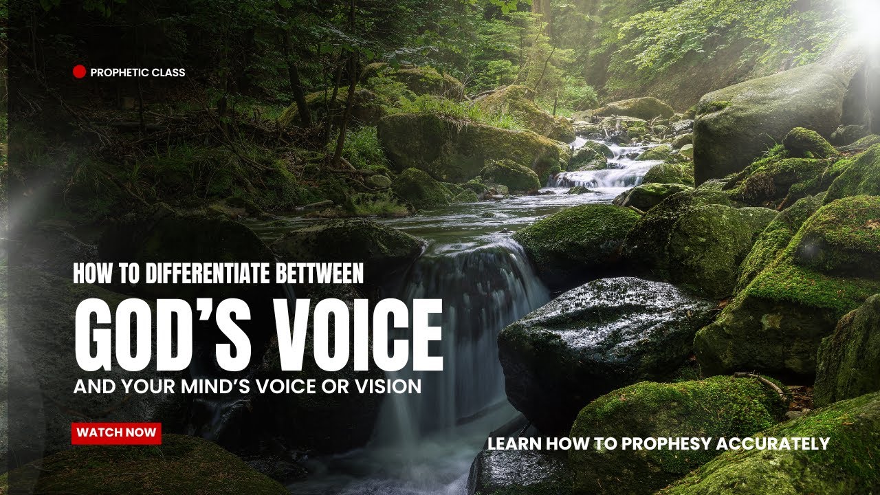 How to KNOW if it’s God speaking to you or just your mind | know when ...