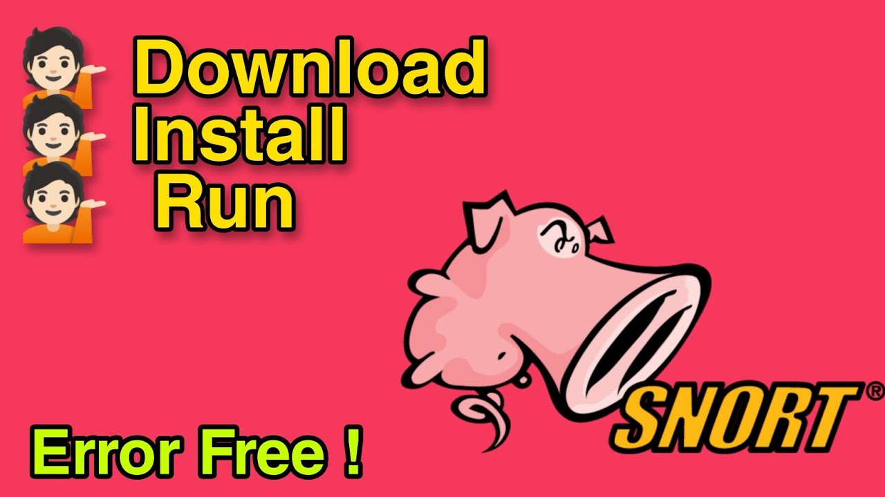Snort install and run in windows all version 100% Working - YouTube