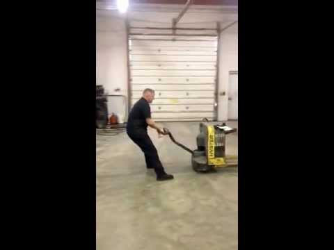 Pallet jack accident - YouTube