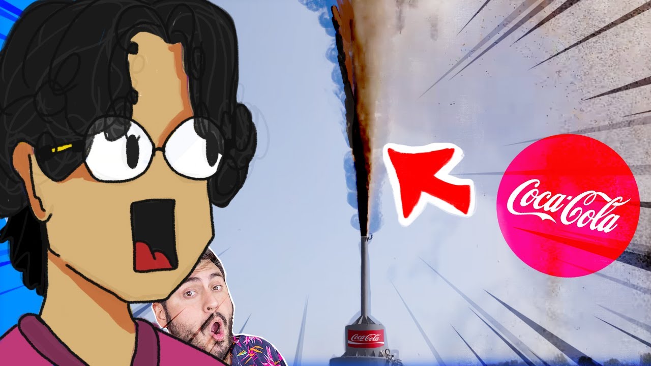 COCA COM MENTOS EXTREME! - YouTube