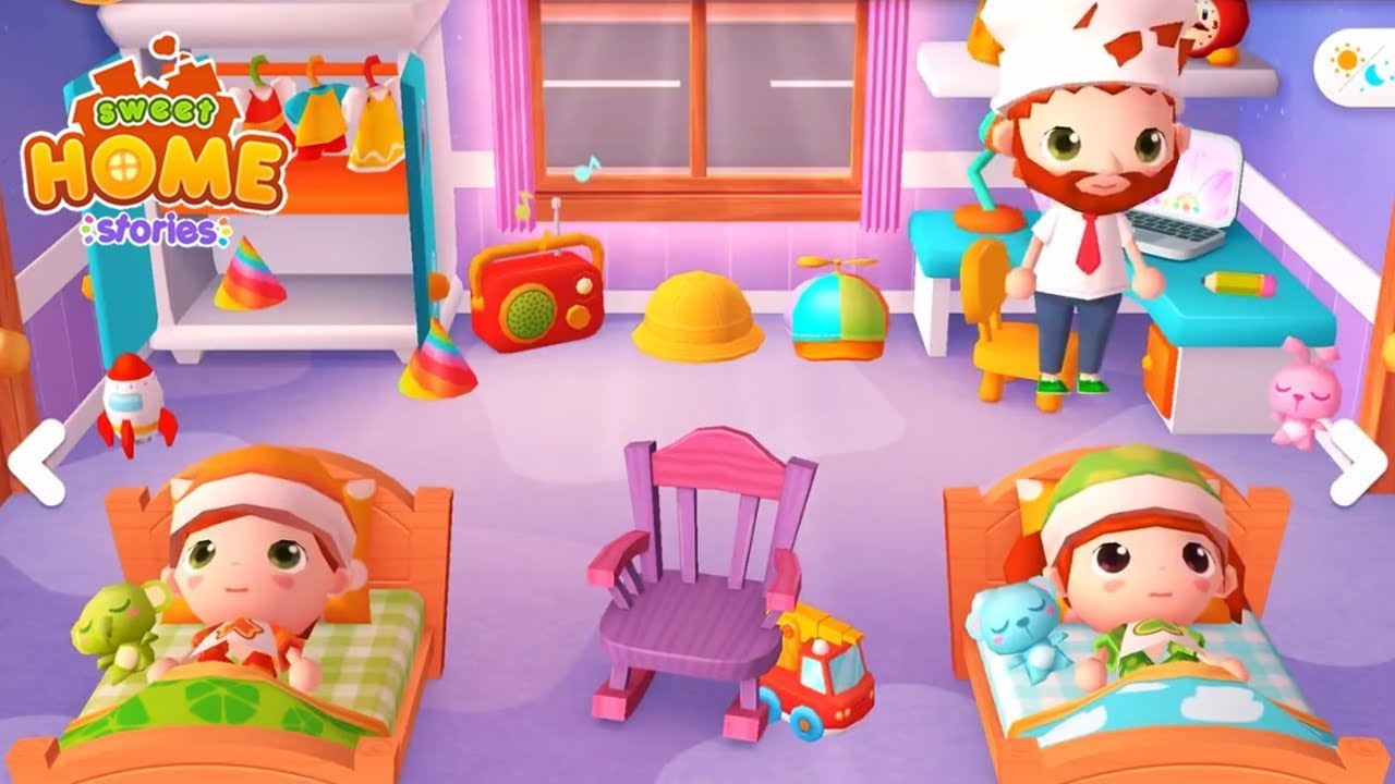 Sweet Home Stories - Daddy and Story before Sleep - YouTube