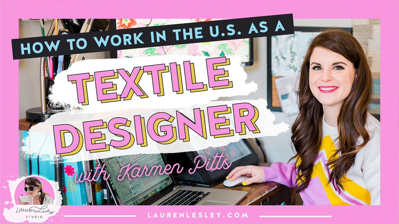 How to WORK in the U.S. as a TEXTILE DESIGNER - YouTube