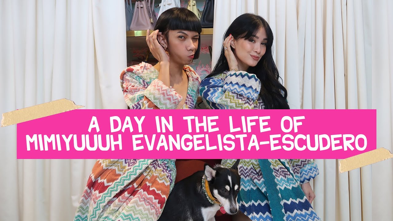 Mimiyuuuh as Heart Evangelista for a Day (NAMEET KO SIR CHIZ!!) - YouTube
