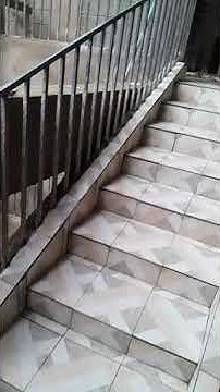 Stairs tiles installation ongoing 1/5/2024 - YouTube