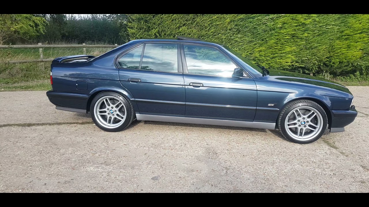 BMW E34 M5 3.8LE Orinoco Green - YouTube