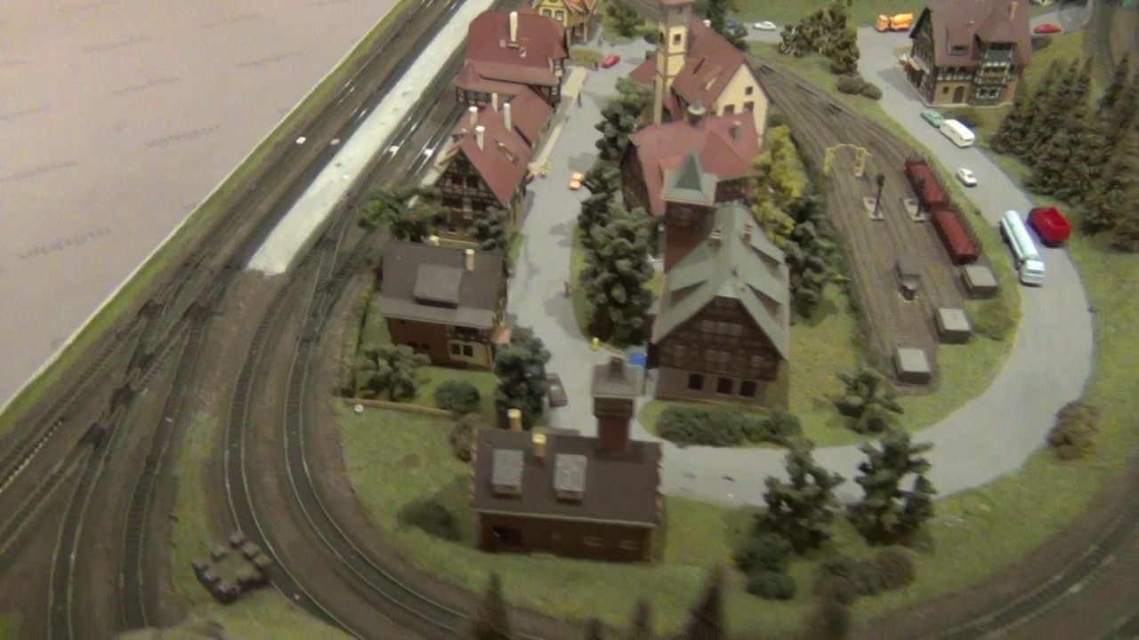 Märklin Museum visit 2016 Minitrix layout - YouTube