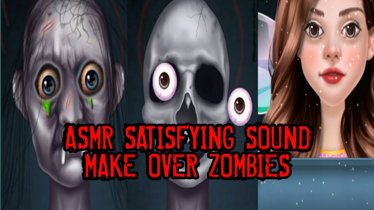 ASMR SATISFYING SOUND | Make Over Zombie Menjadi Peri Cantik ...