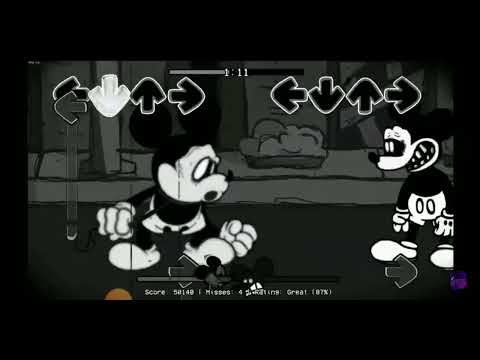 fnf vs sns mickey vs Wednesday mickey vs player - YouTube