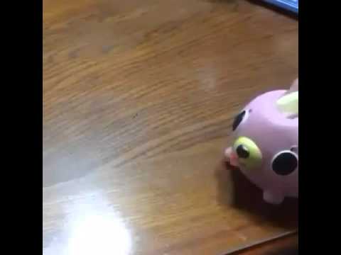 Squishy Squeaky Pink Thing - YouTube