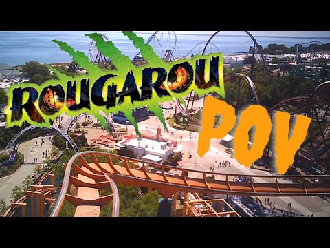 Rougarou Floorless Roller Coaster On-Ride POV Cedar Point Sandusky OH ...