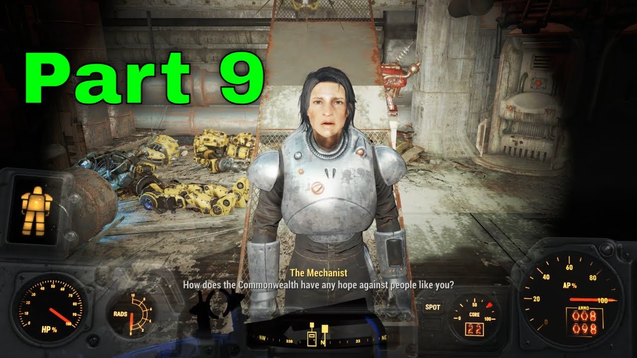 THE MECHANIST? | Fallout 4: Harold Saxon Playthrough #9 - YouTube