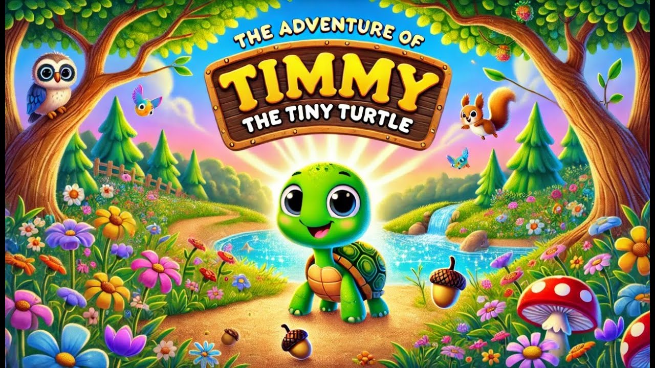 The Adventure of Timmy the Tiny Turtle - YouTube