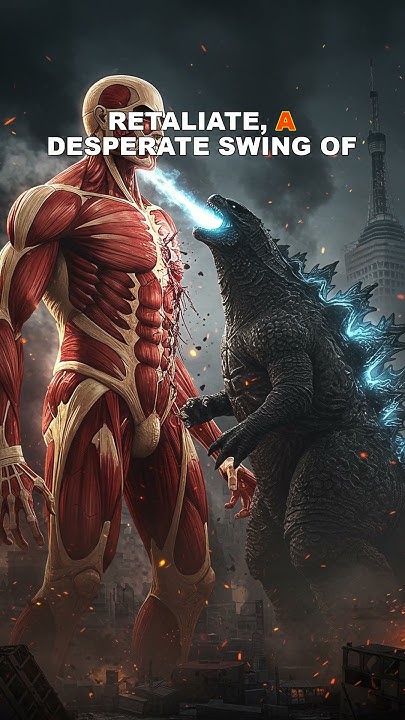 TITANIC CLASH! Godzilla's ATOMIC RAGE vs Colossal Titan's FURY! 🔥 WHO FALLS?! - YouTube