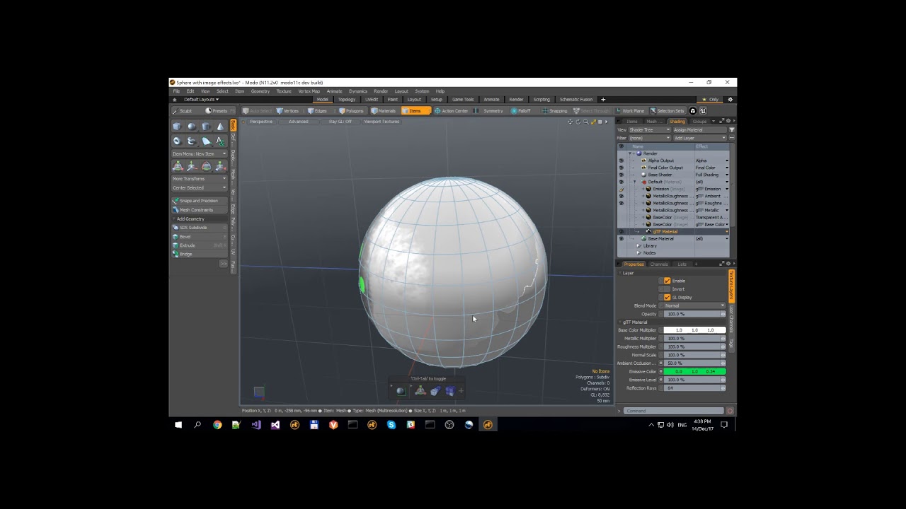 MODO 12 gITF Materials - YouTube