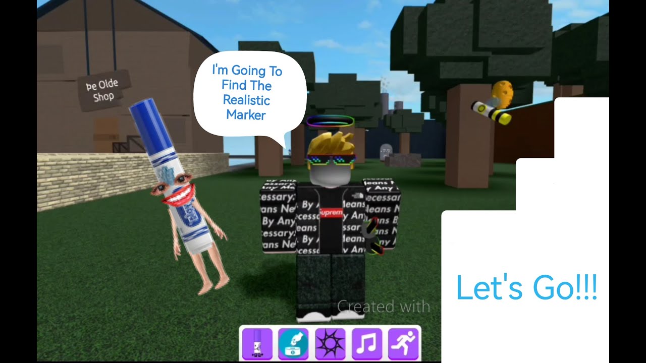 How To Get The Realistic Marker In Find The Marker Roblox - YouTube