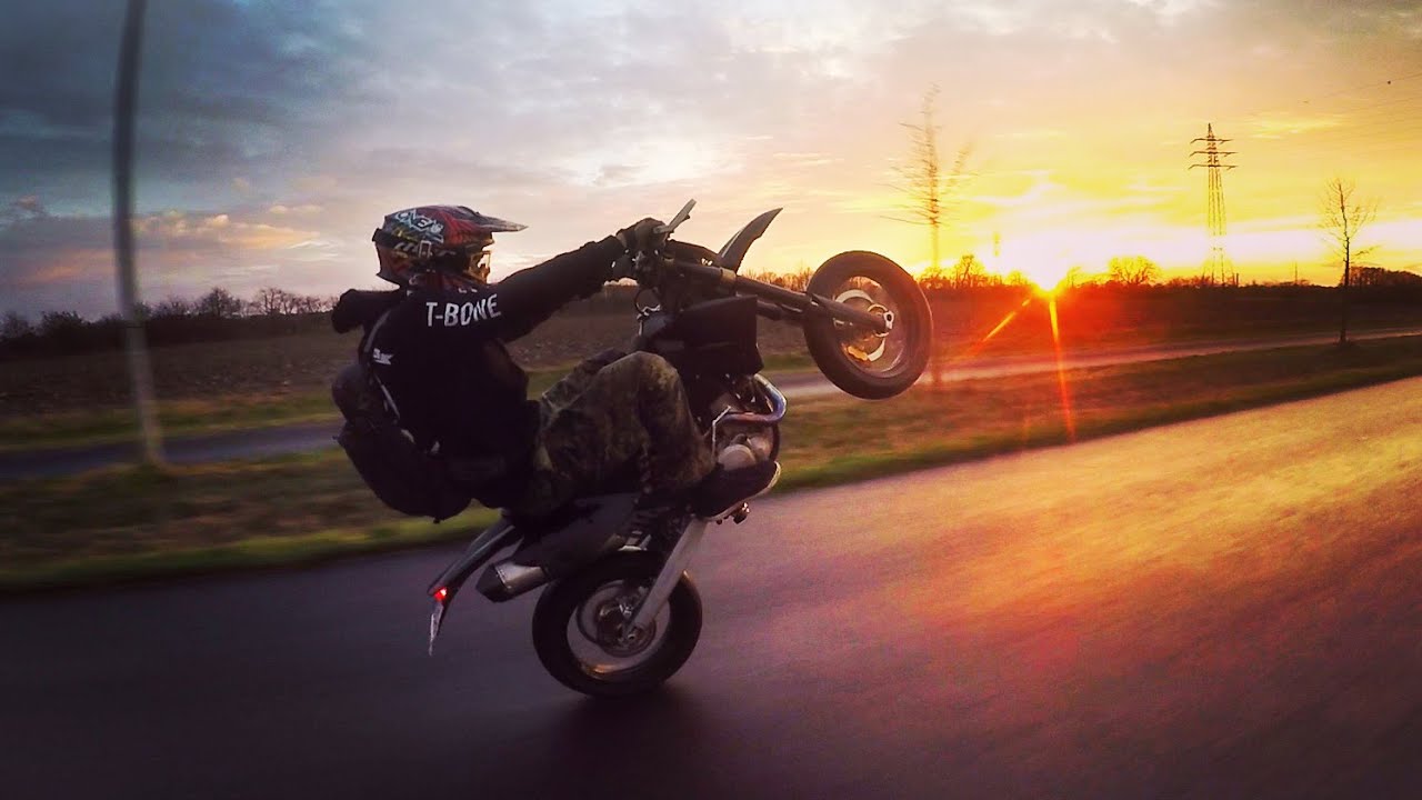 Ride into sunset - Supermoto mix late '15 - YouTube