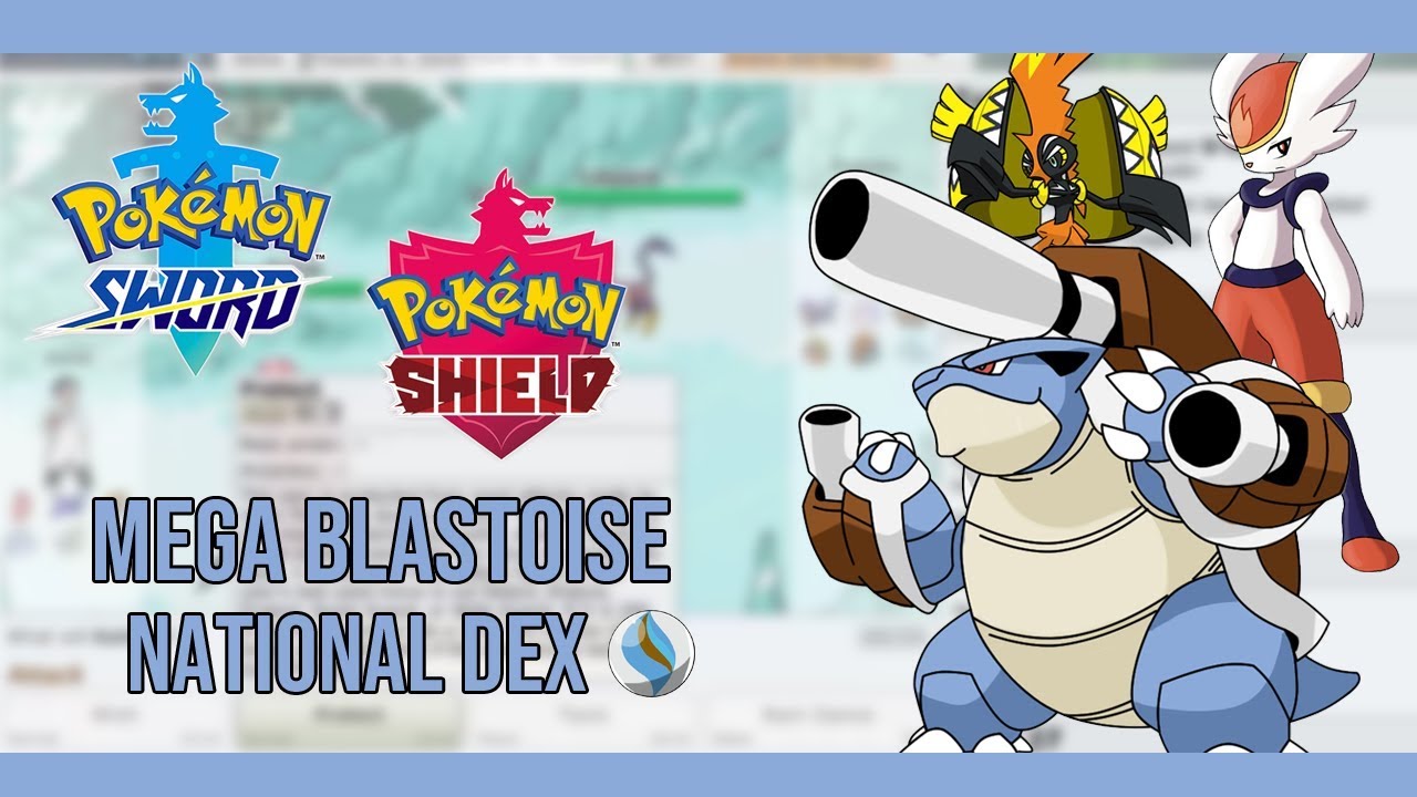 "MEGA BLASTOISE SHELL SMASH" - Testando Sword & Shield[National Dex ...