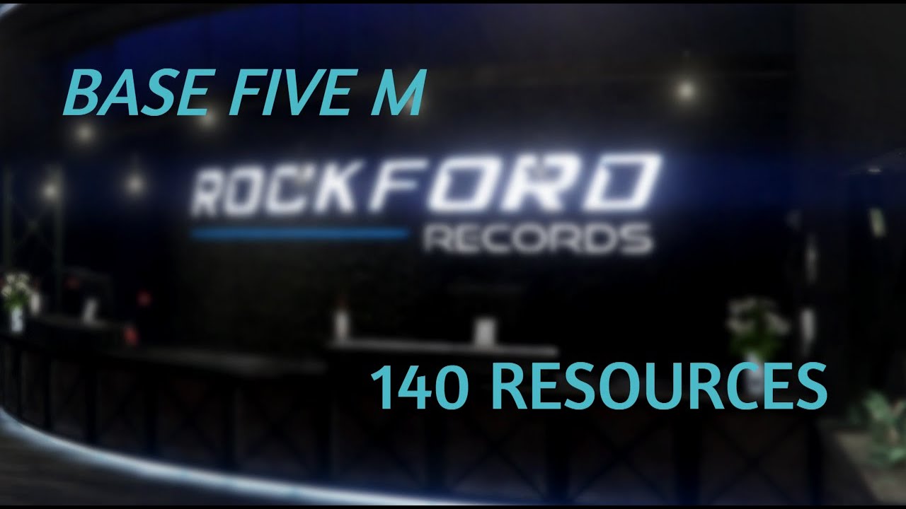 [FREE] BASE FIVEM 140 RESOURCE OPTI - YouTube
