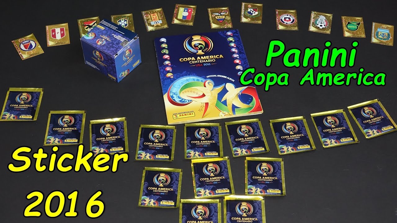 Panini Sticker Album Copa America Centenario USA 2016 new Panini ...