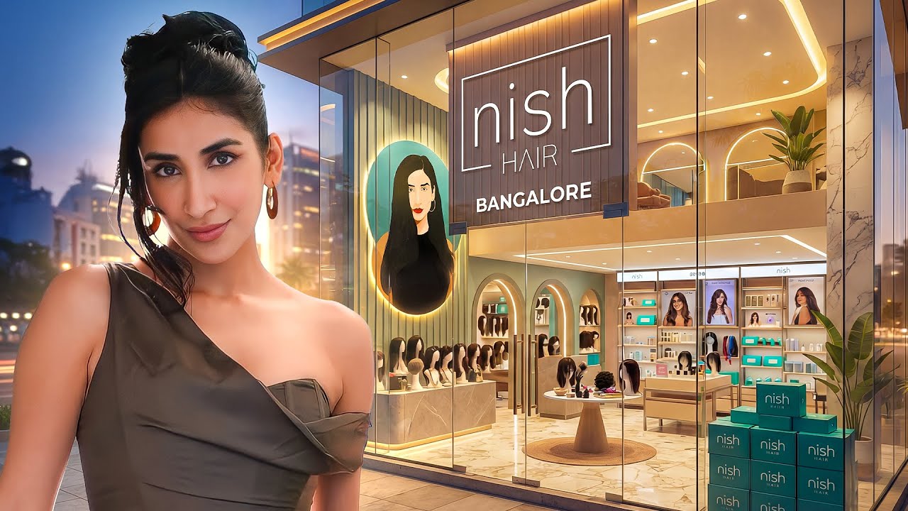 I Opened a NISH HAIR Store in BANGALORE | Behind The Scenes of Opening ...