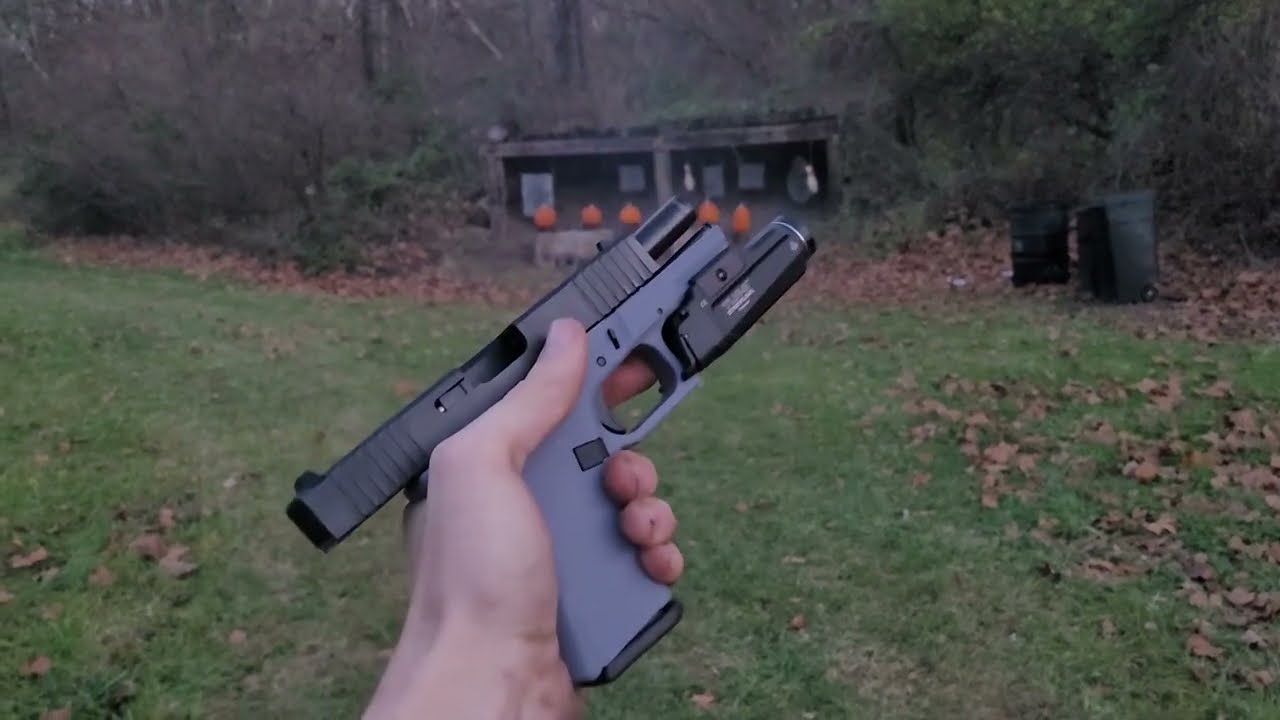 3D Printed Glock 19 Frame Magdump - YouTube