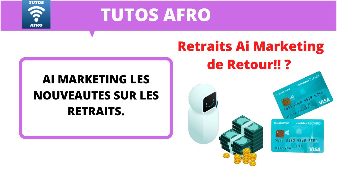 AI MARKETING LES NOUVEAUTES SUR LES RETRAITS. - YouTube