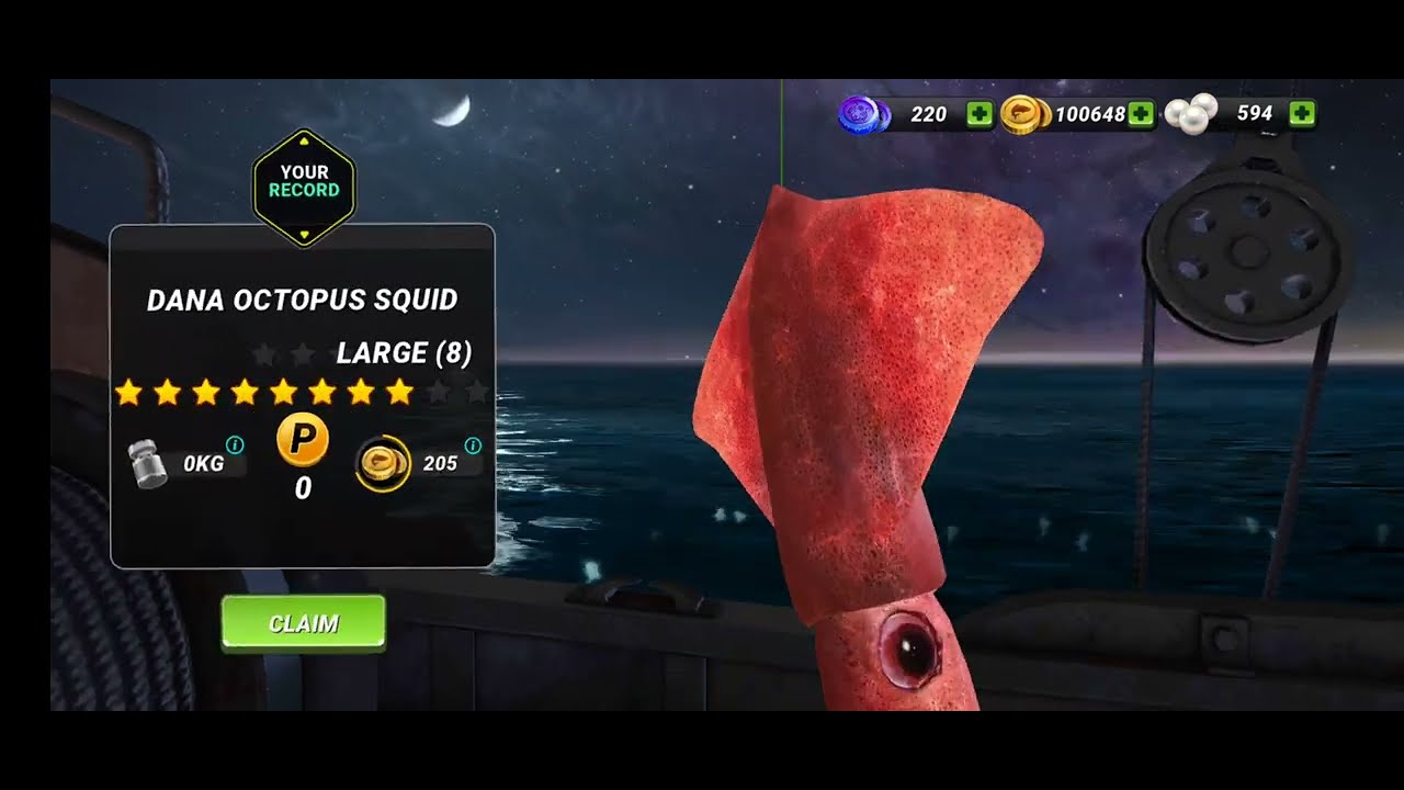 Dana Octopus Squid Challenge! Received PLATINUM Reward! - YouTube