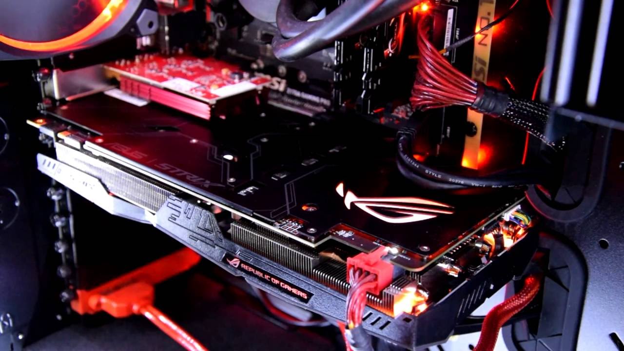 Asus GTX 1070 Strix AURA LIGHTS - Computer TheReplis2000 - YouTube