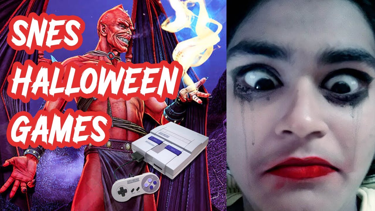 Trying EVERY SNES HALLOWEEN GAMES - YouTube