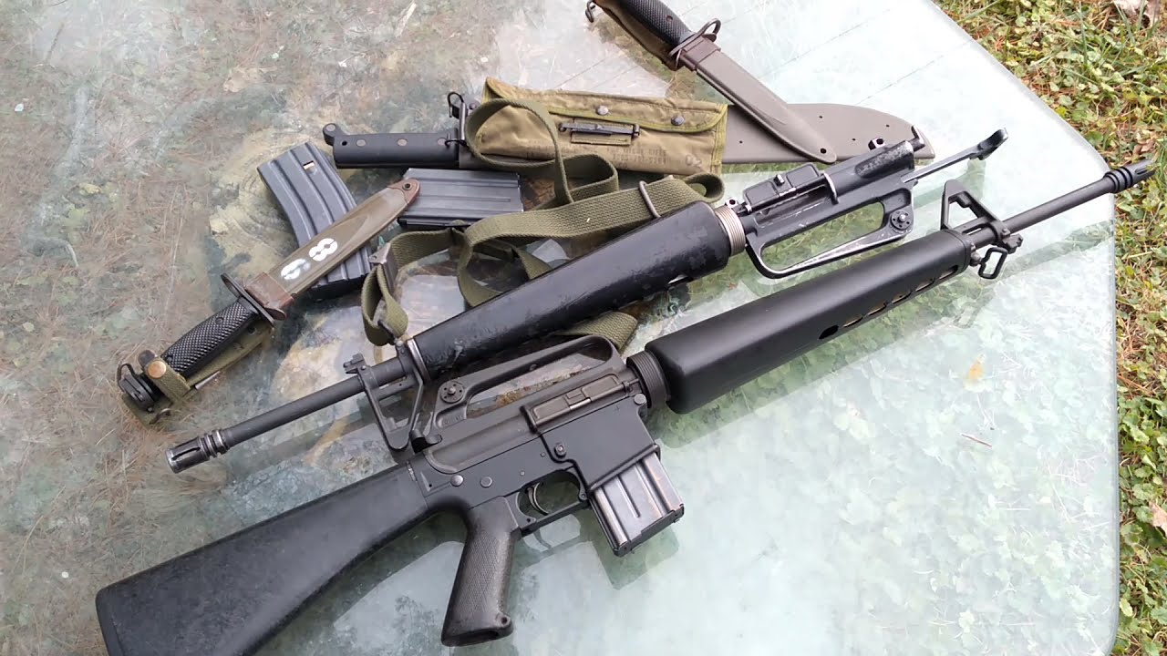 colt SP1 upper on Brownells retro 601 lower fitted with adapter bushing ...