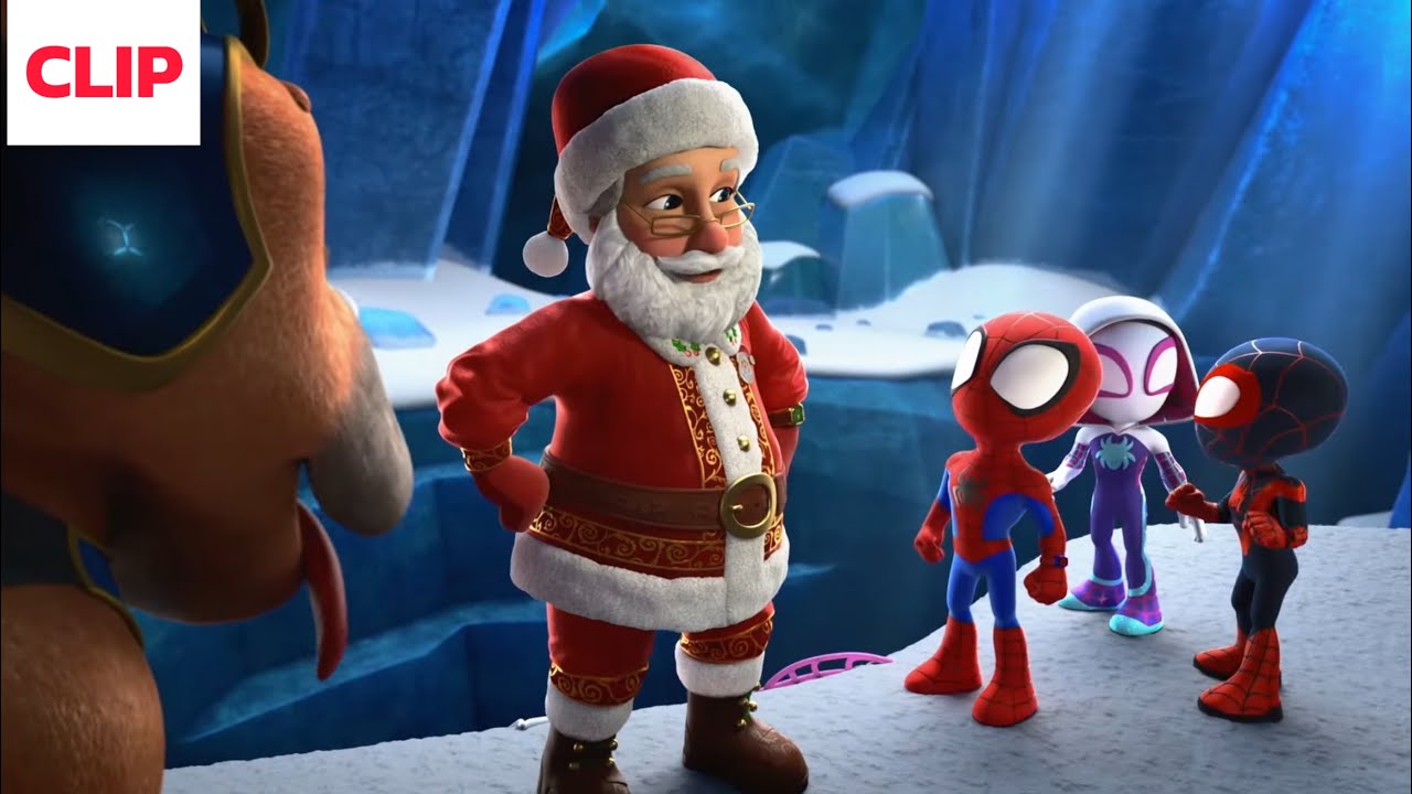 Marvel's Spidey and his Amazing Friends Team Spidey Saves Santa Claus🎅 ...