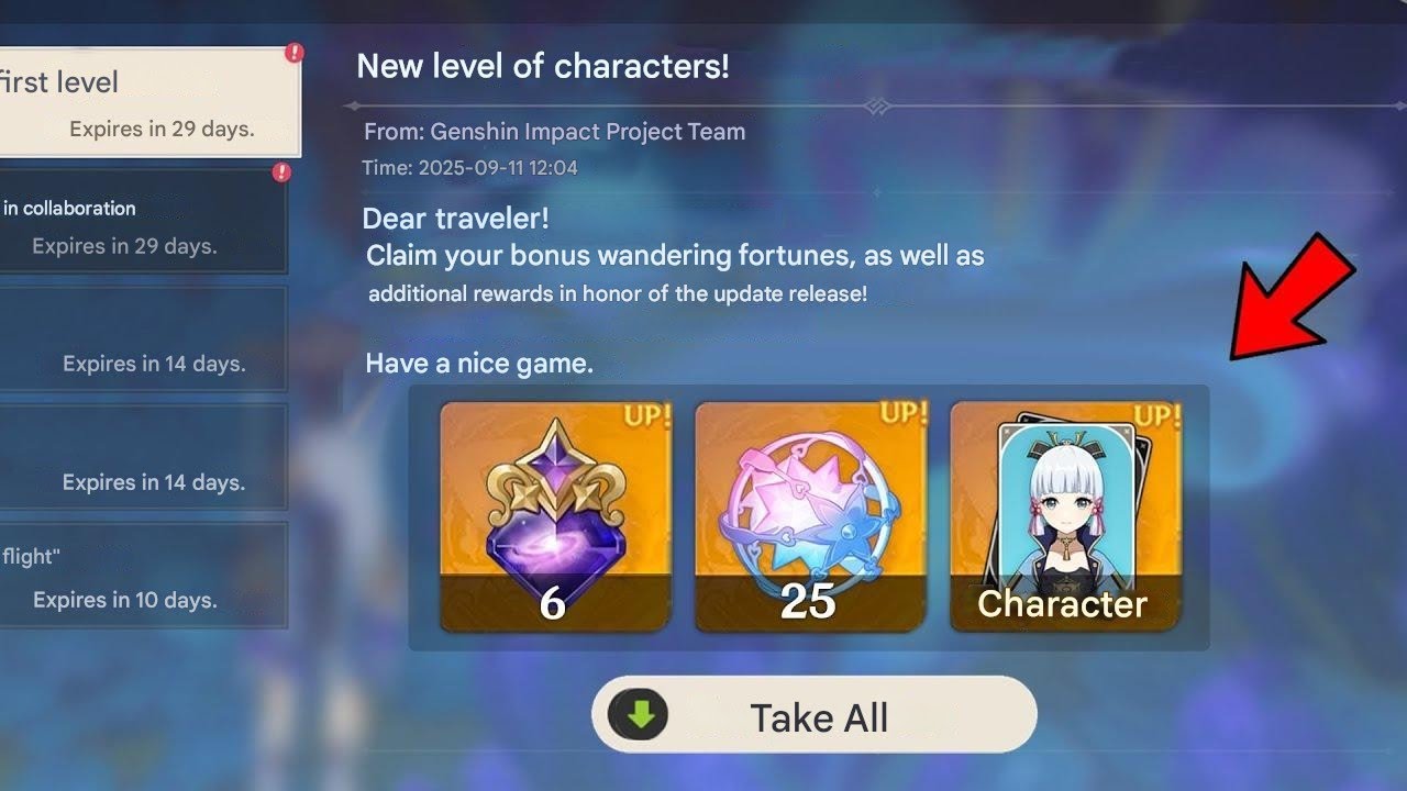 FREE 5-Star Character!!! And How to Upgrade a Character to Level 100 ...