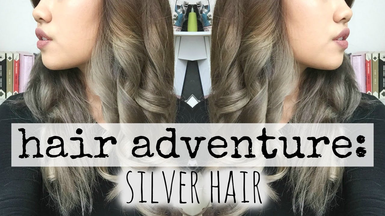 HAIR ADVENTURE : How I Got My Silver Hair | Syaf Othman - YouTube
