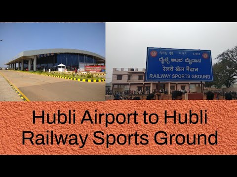 Hubli Airport to Hubli Station - YouTube