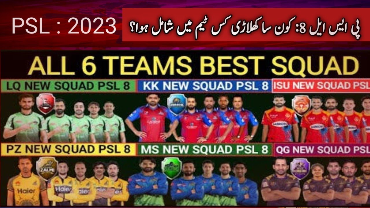 Live | HBL PSL Player Draft 2023 | HBLPSLDRAFT HBLPSL8 - YouTube