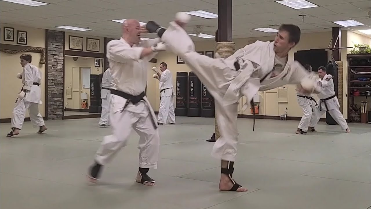 Sparring at Authentic Karate Training Center - Just the good (and funny ...