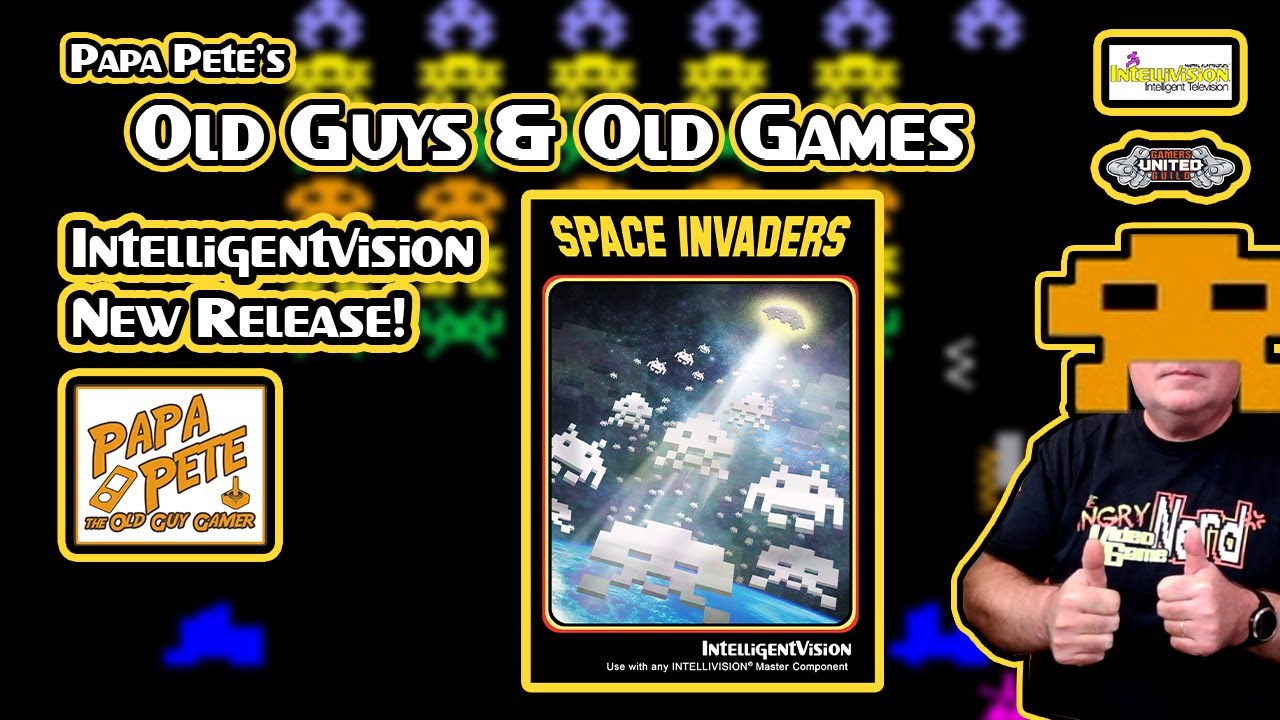 Intellivision Space Invaders by Intelligentvision - Papa Pete's Old ...