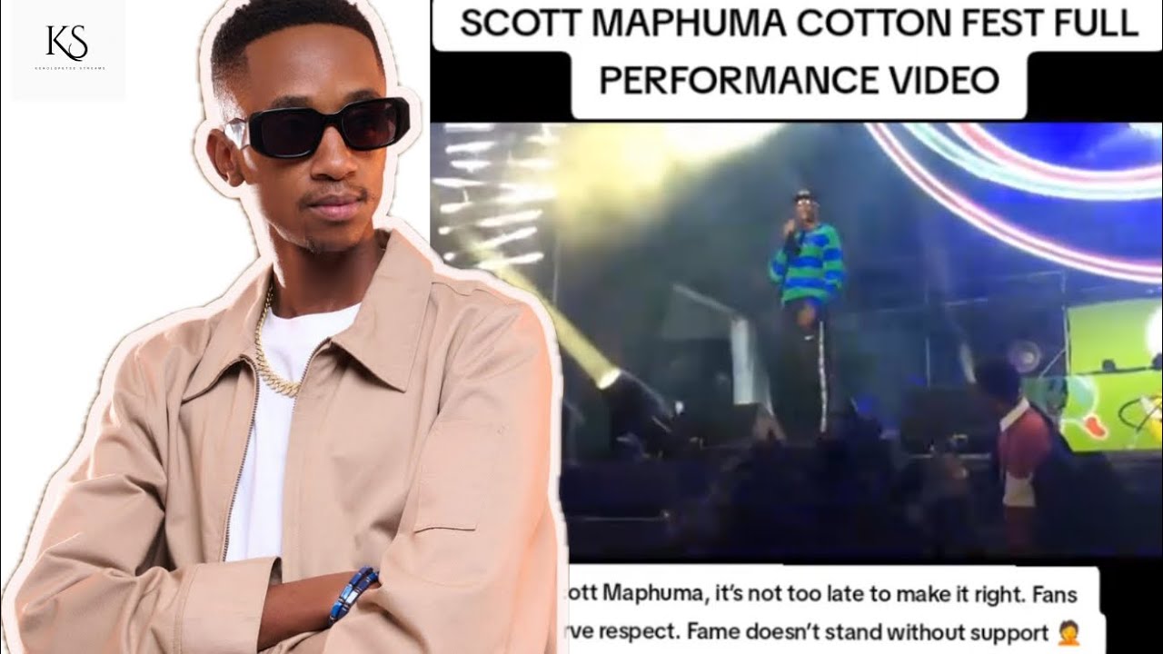 Scotts Maphuma Tells Fan to ‘Shut Up’ On Stage — Then THIS Happened…😱 ...