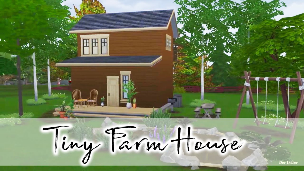 Rumah mungil di tengah hutan | The Sims 4 Indonesia | Speed Build - YouTube