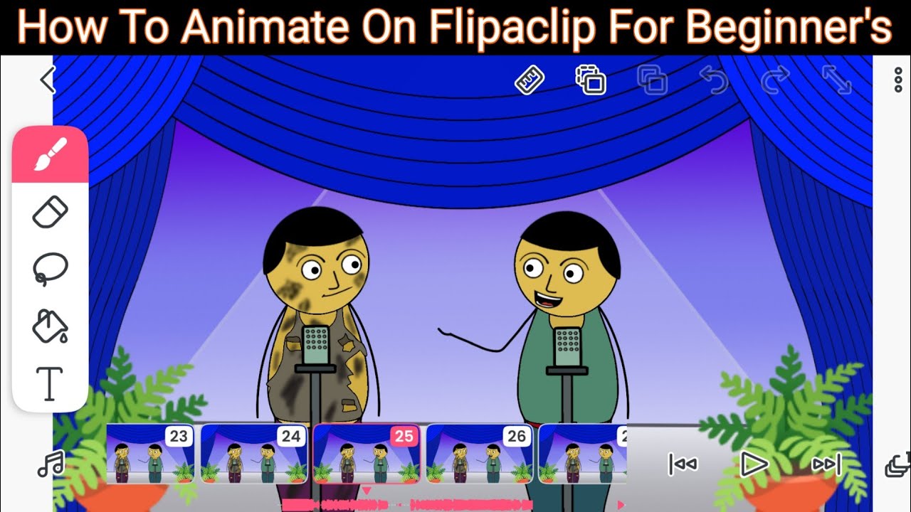 how to make anime in flipaclip for beginners #flipaclip # ...