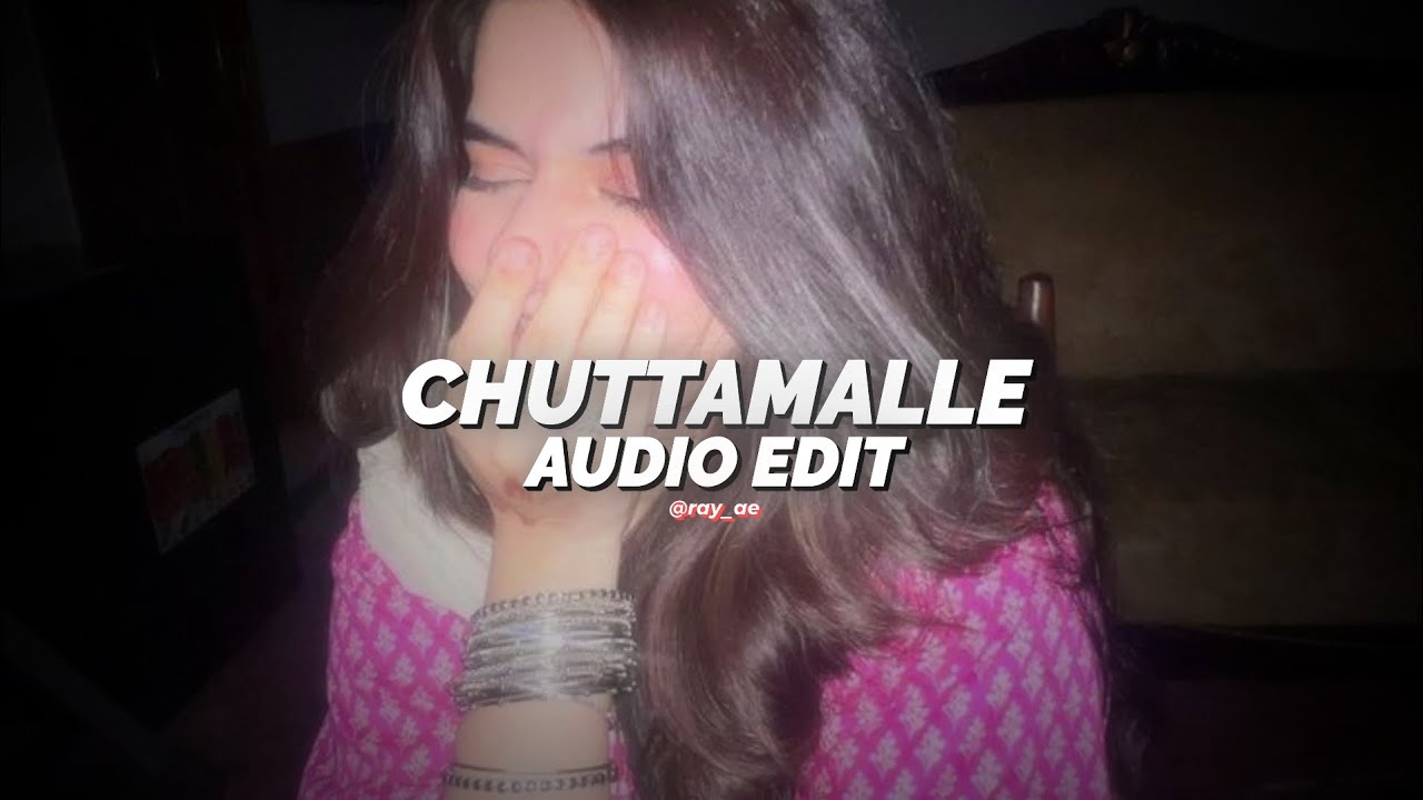 chuttamalle - devara part 1 [ audio edit ] - YouTube