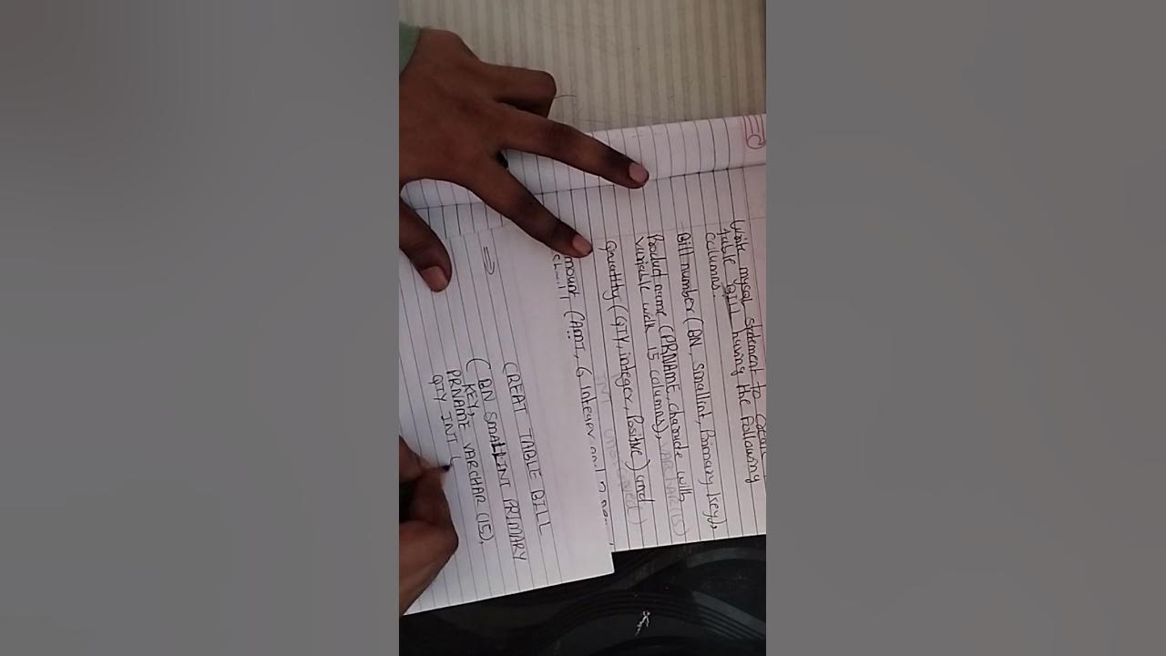 MySQL practice sum and solutions Mumbai University - YouTube