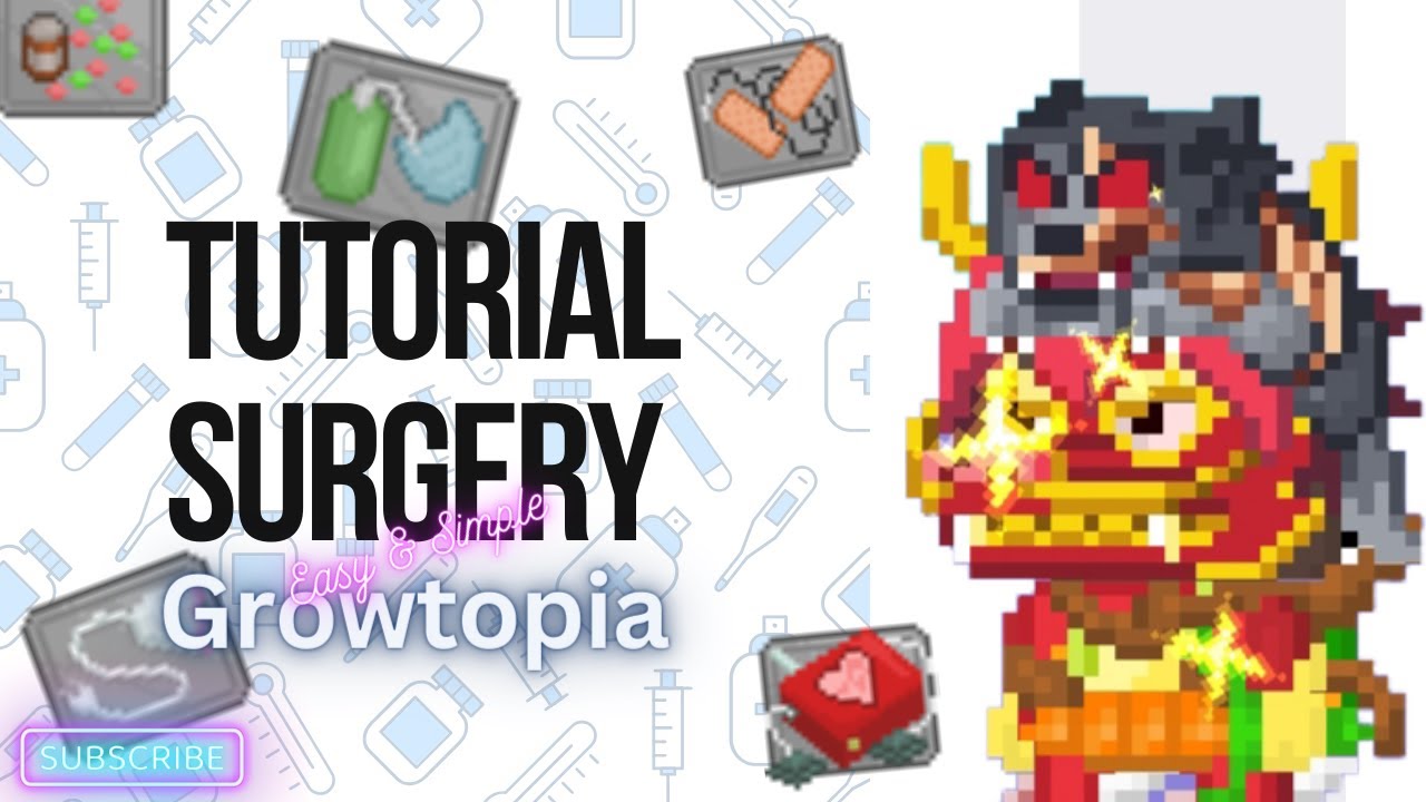 Tutorial Surgery untuk pemula/newbie | Easy & Simple | Growtopia - YouTube
