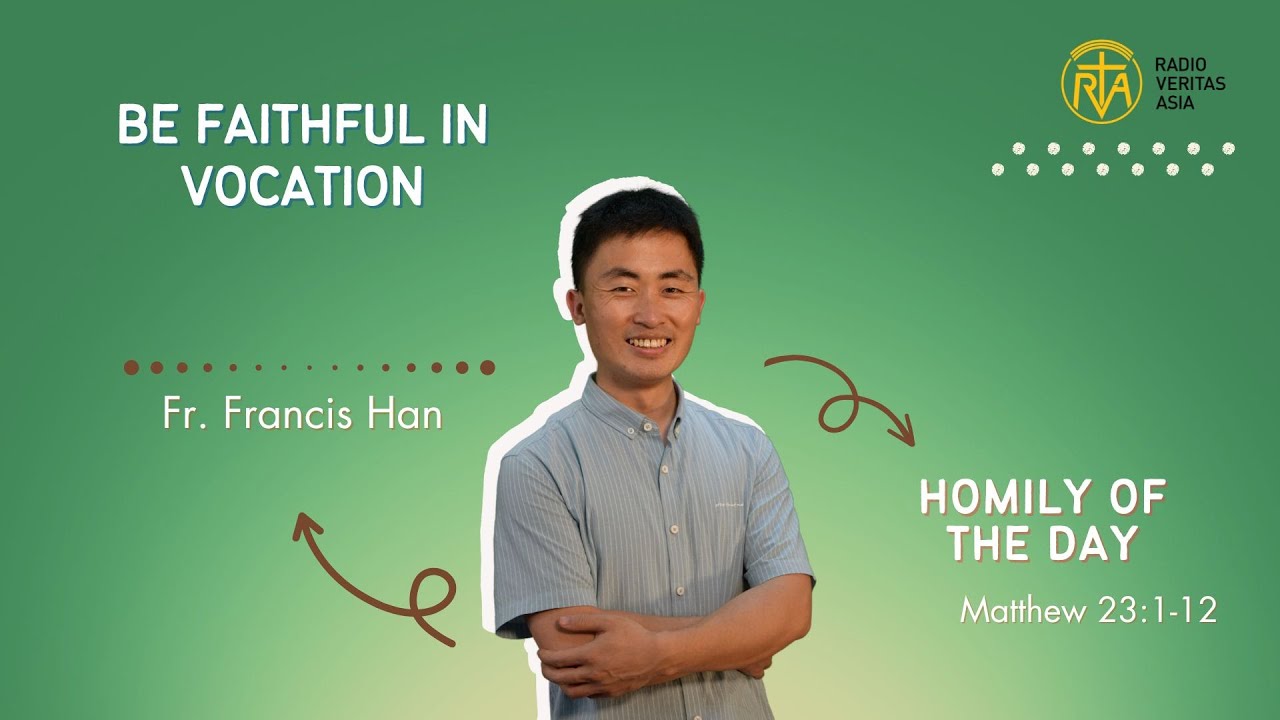 Be Faithful In Vocation Matthew 23 1 12 Homily Of The Day Fr be-faithful-in-vocation-matthew-23-1-12-homily-of-the-day-fr