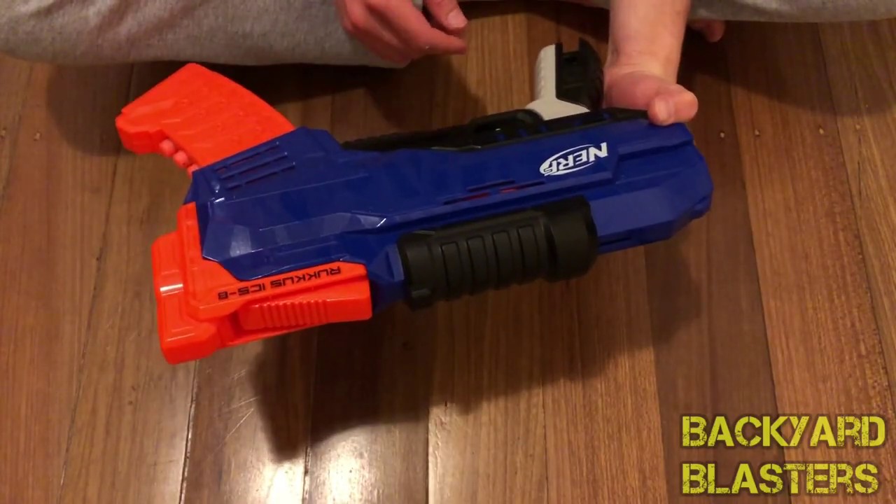 Nerf Rukkus ICS 8 Review | Backyard Blasters - YouTube