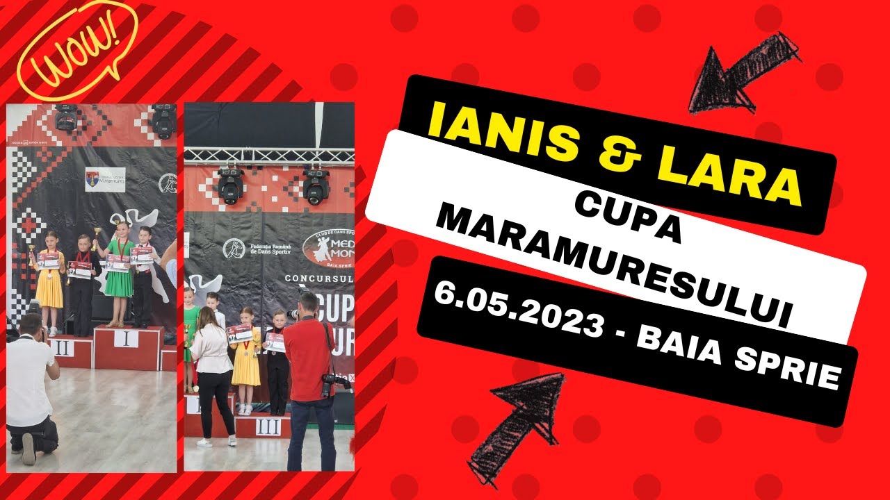 Copiii participa la Consurs de dans. Cupa Maramuresului - YouTube